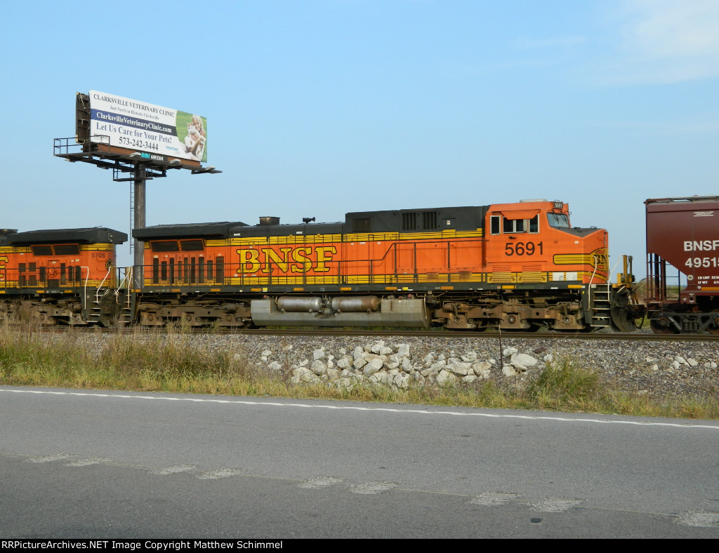 BNSF 5691